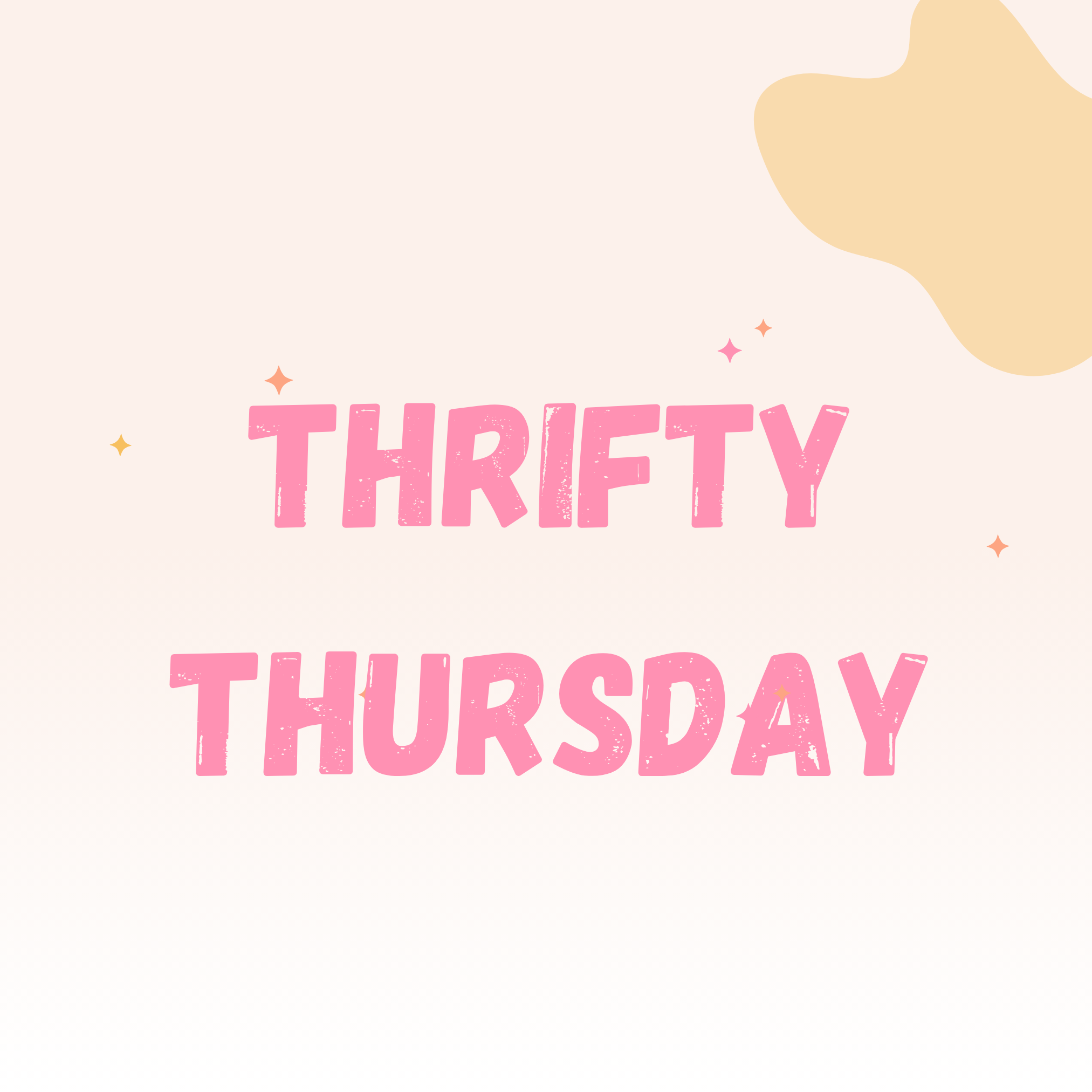 Thrifty Thursday – Cutees & Transfers